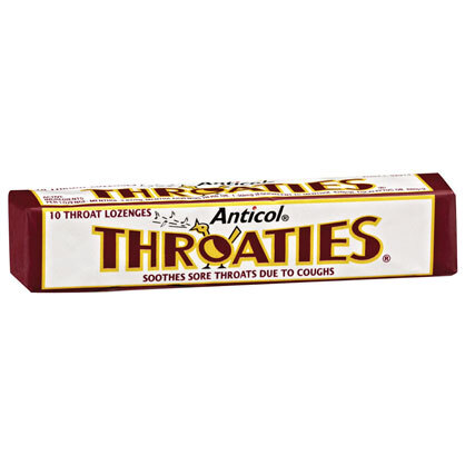 Allens Anticol Throaties Menthol Lozenges Chewy Sore Throat Relief ...