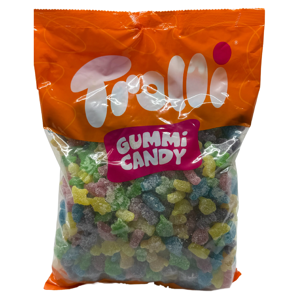 Trolli Dino Rex 2kg Bulk Candy Lolly Bag – Travel Sweets